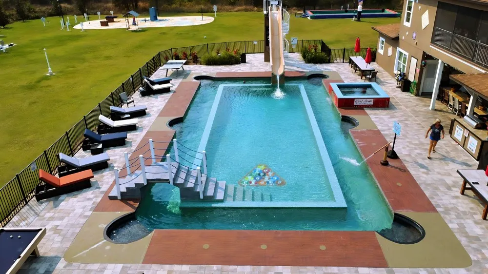 Swimming Pool Billiard Table